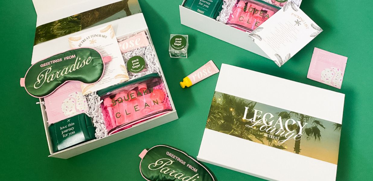 Retreat Gifting Done Right: Inside The Legacy Lounge Retreat Gift Box ...