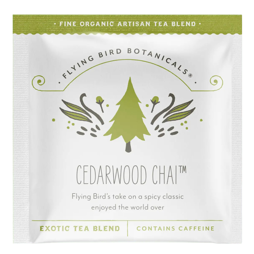 Flying Bird Botanicals - Cedarwood Chai Tea – Confetë Gifts
