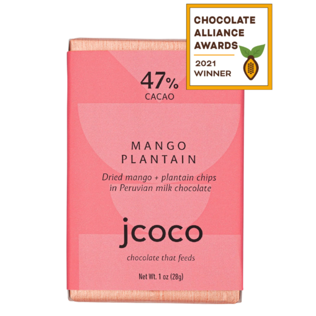 JCOCO Mango Plantain Chocolate - 1 oz. – Confetë Gifts