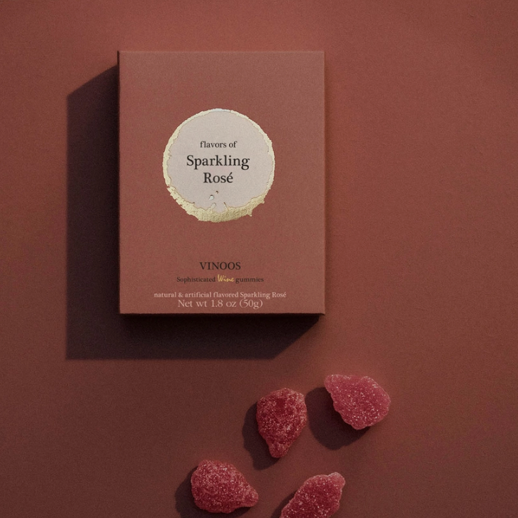 Sparkling Rosé Gummies – Confetë Gifts